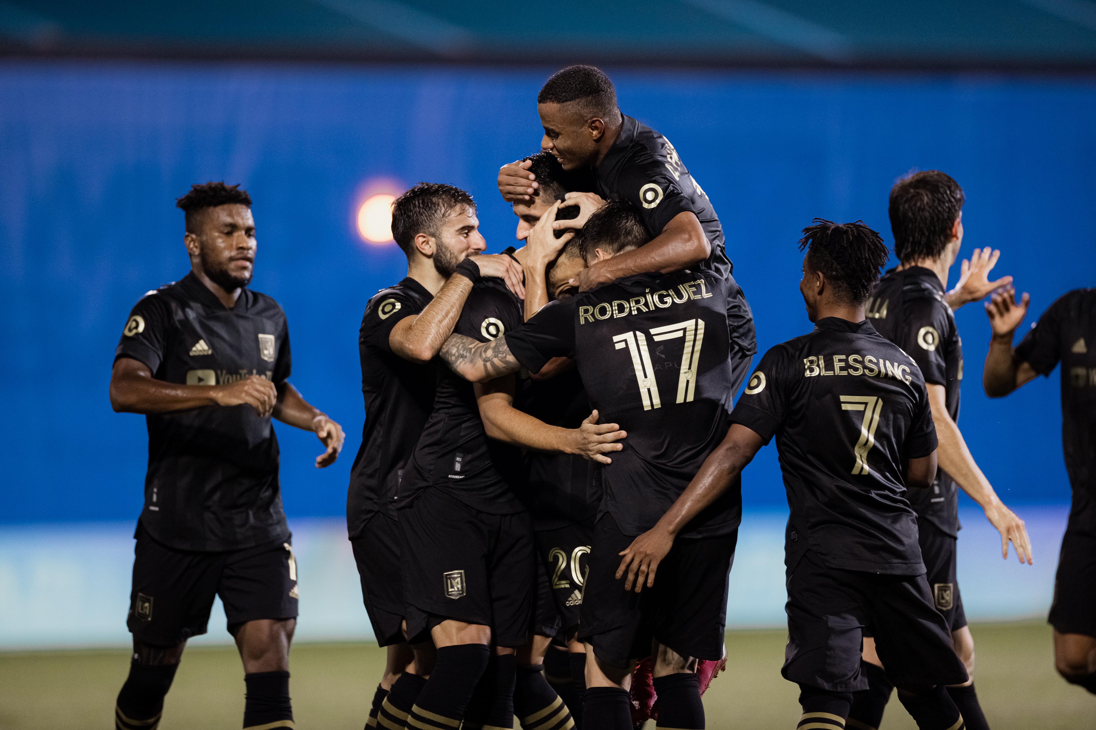 LAFC aplastó a LA Galaxy en Orlando